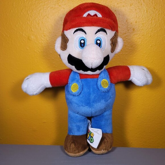 Nintendo | Toys | Super Mario Bros 28 11 Inch Mario Plush Official ...